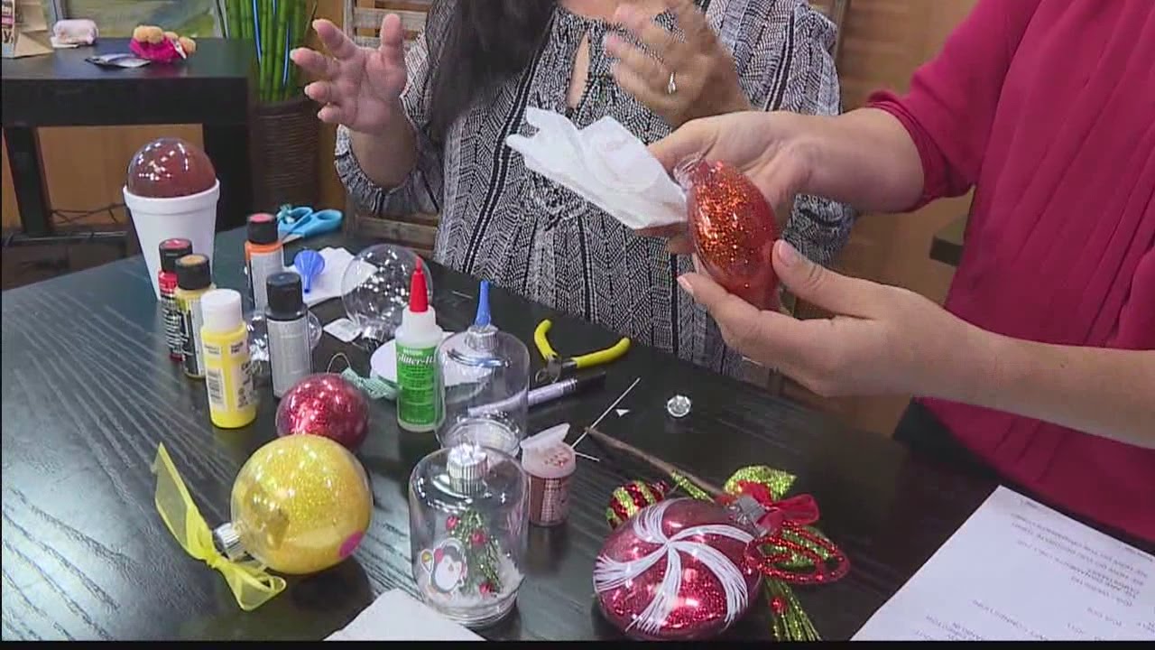 Craft Connections: DIY Ornaments - YouTube
