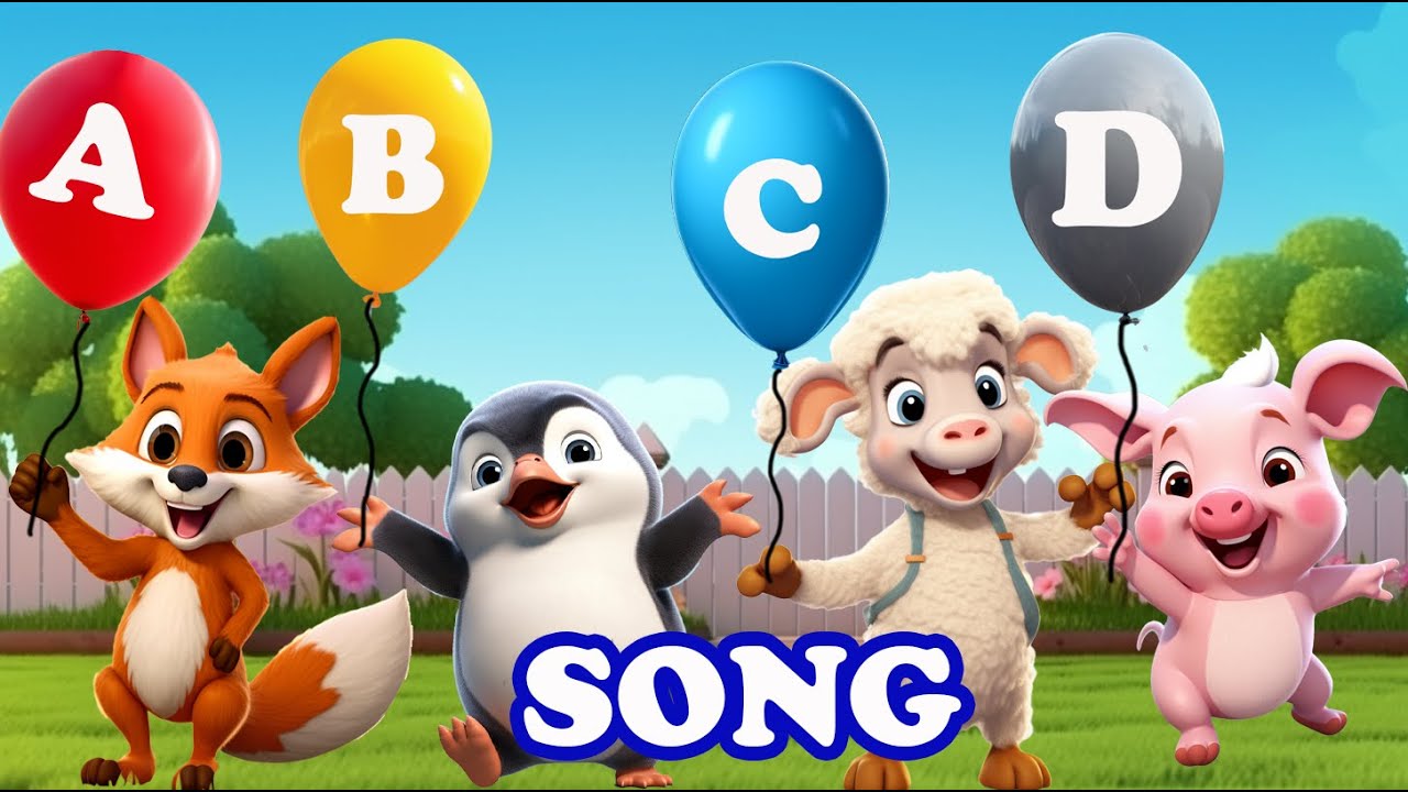 ABC Alphabet Song | A to Z for Children | Nursery Rhymes for Kids | Pig ...
