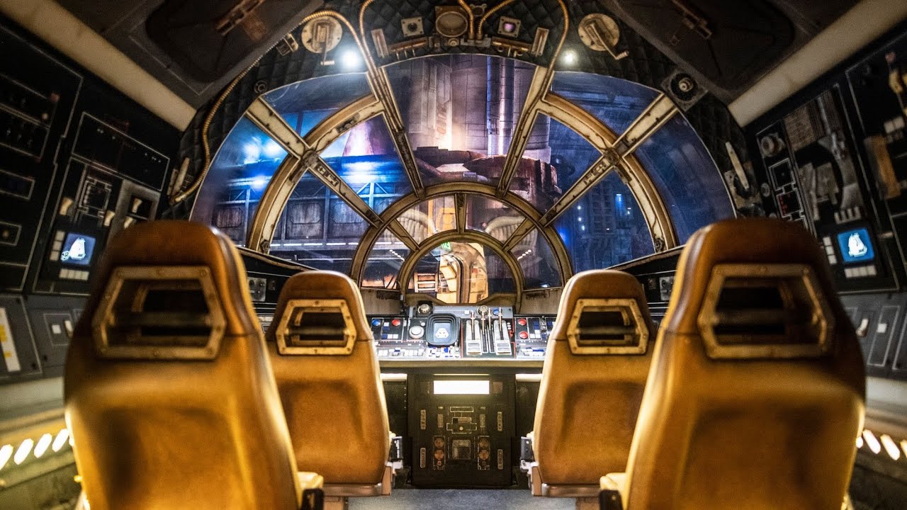 Millennium Falcon ride @ Disney World Orlando - YouTube