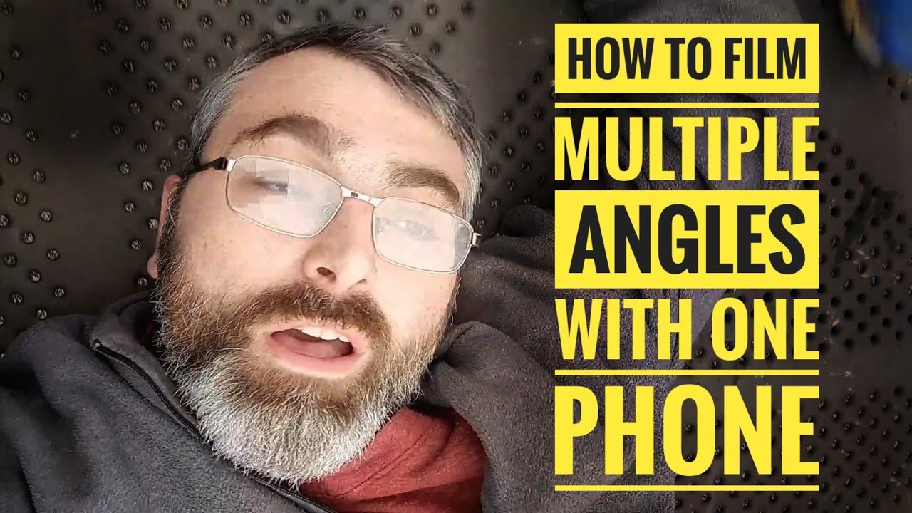 How to film multiple angles with one phone (Vlog edition) - YouTube