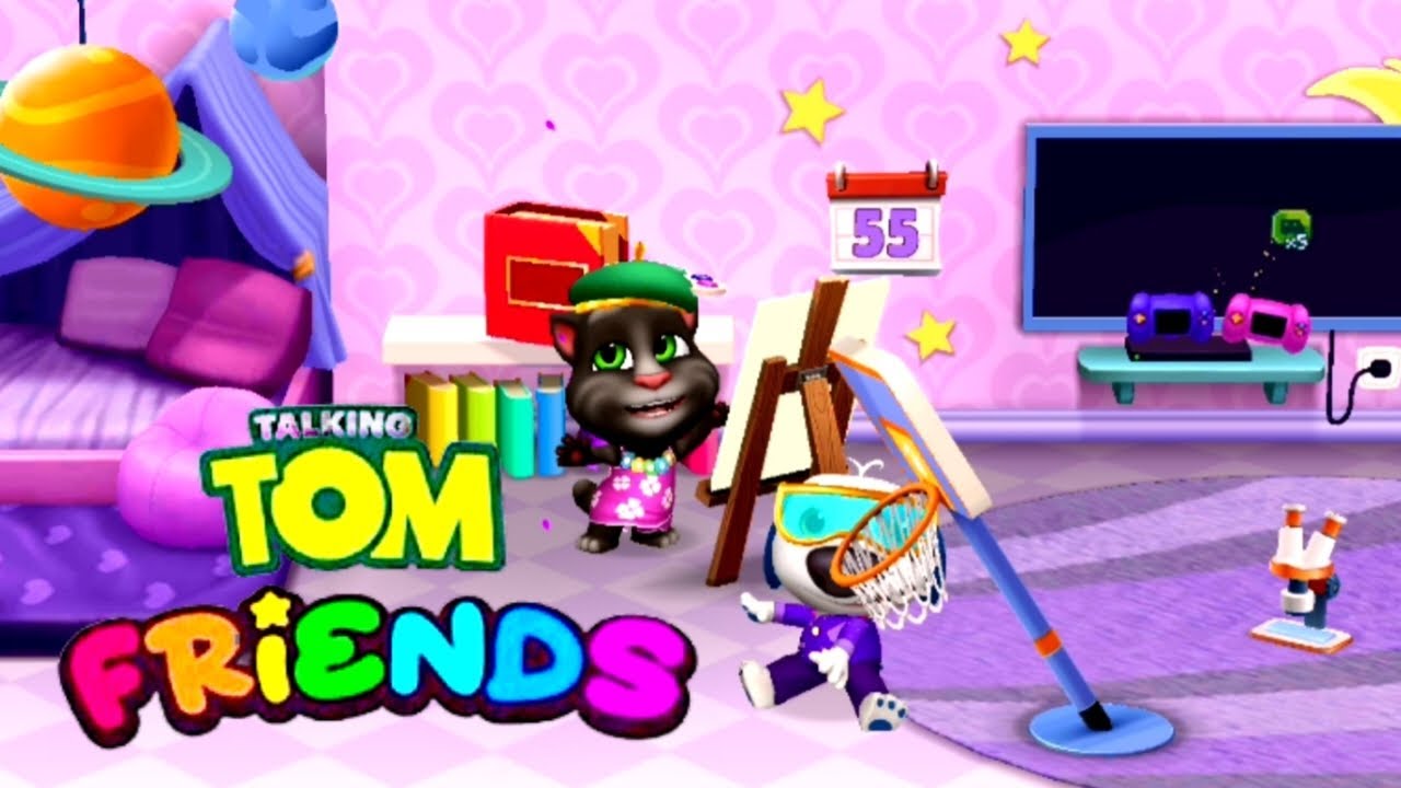 Tom Friends 😀 Game for Kids 🥰 Talking Tom 👍 PART 56 - YouTube