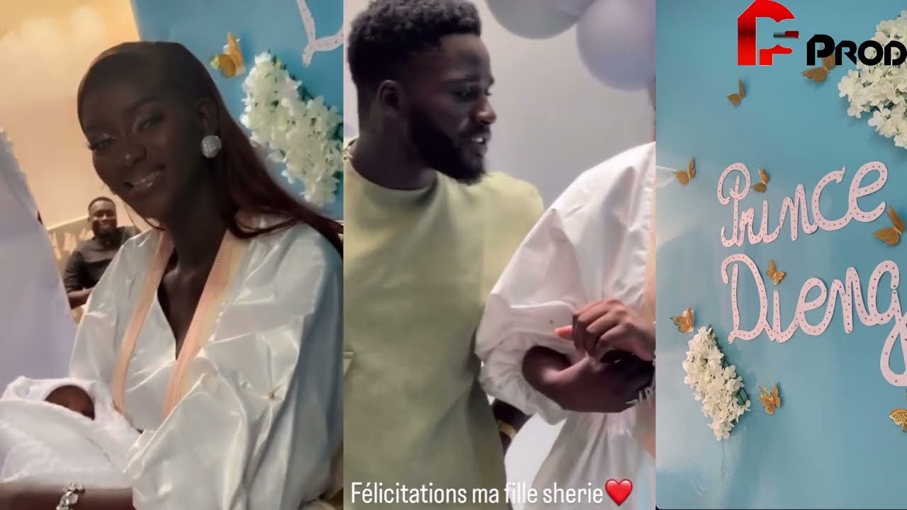 Baptême de leyna et one lyrical : admirez les premiers image - YouTube