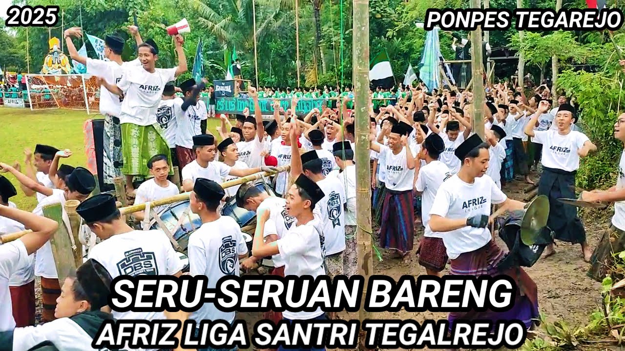 SERU-SERUAN BARENG AFRIZ LIGA SANTRI TEGALREJO - YouTube