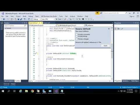 SAP B1 Addon Implementation Begin - YouTube