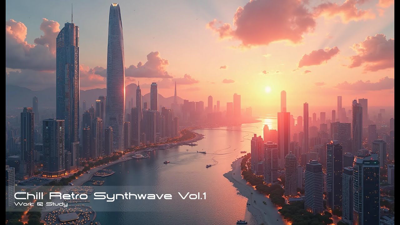 Chill Retro Synthwave Vol.1 - Work & Study - YouTube