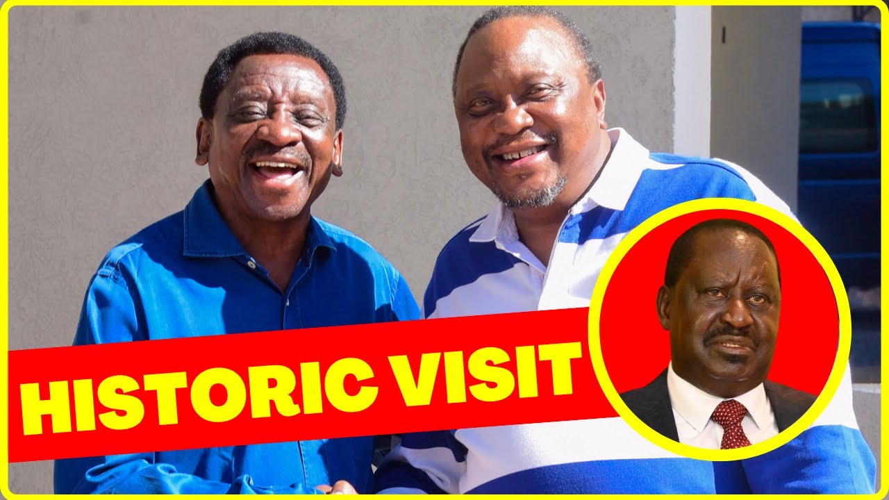 Uhuru's Historic Night at Raila's House in Kisumu To Counter Ruto - YouTube