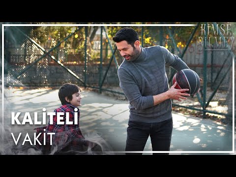 Alican, babası ve amcasıyla basketbol oynuyor - Kimse Bilmez 26. Bölüm