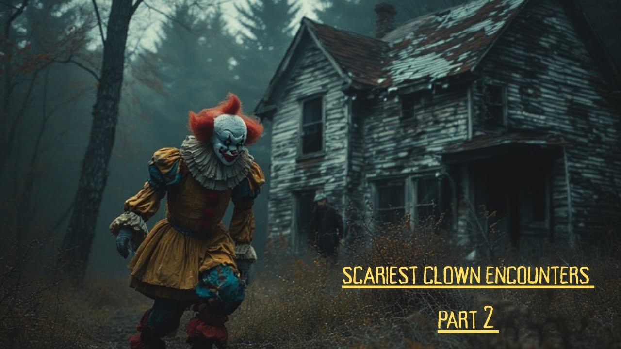 THESE EVIL CLOWNS WERE ON CAMERA! - YouTube