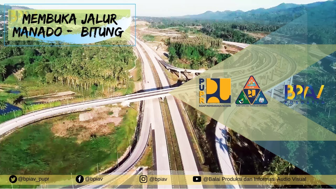 MEMBUKA JALUR MANADO - BITUNG (TOL PERTAMA DI SULAWESI UTARA) - YouTube