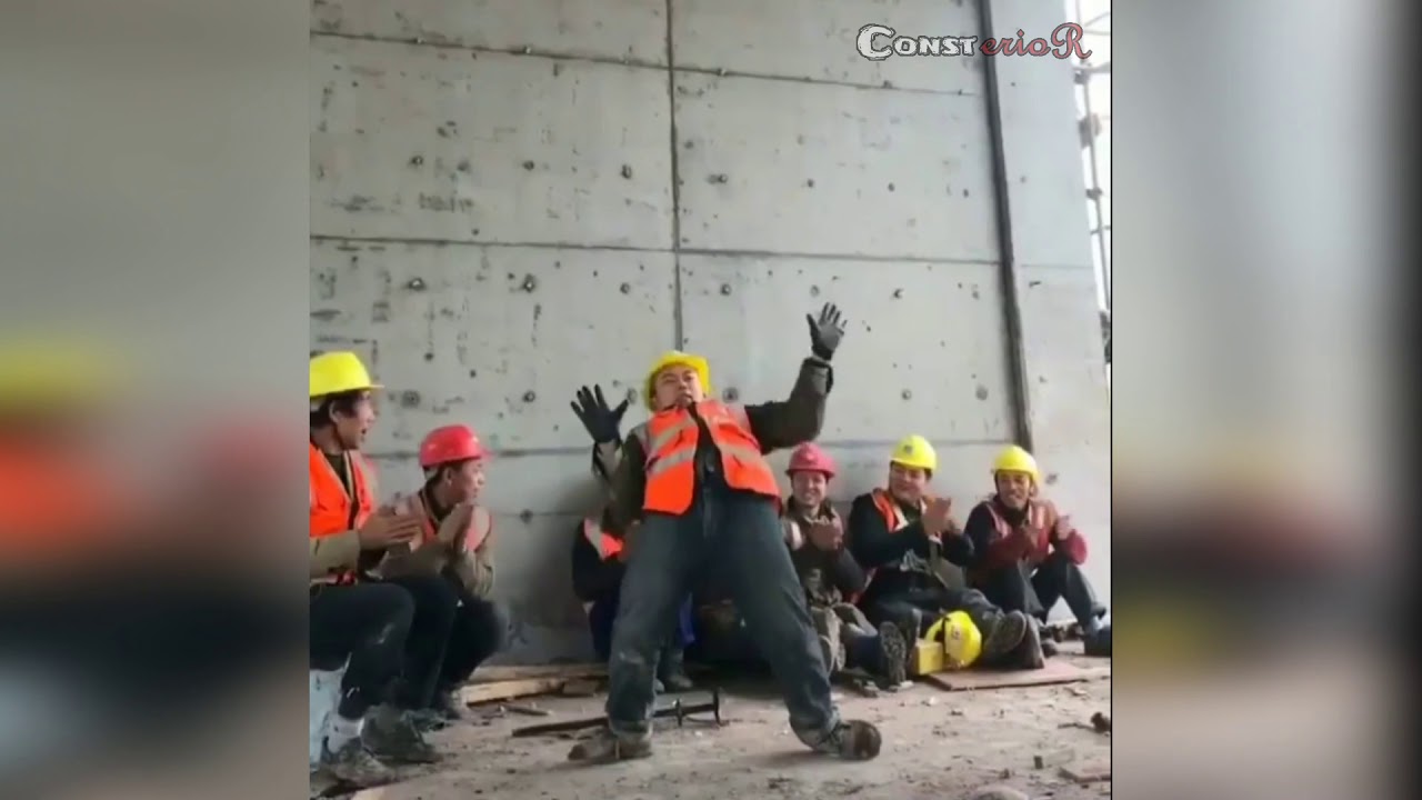 Best Dance Performance By Construction Workers At Site - Consterior ...