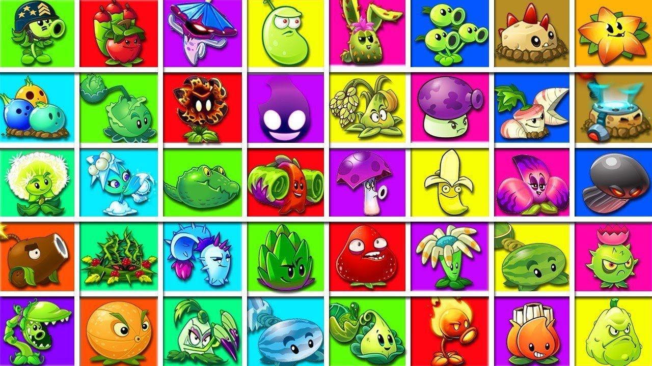Random 40 Color Plants Battlez - Who Will Win? - PvZ 2 Plant vs Plant ...