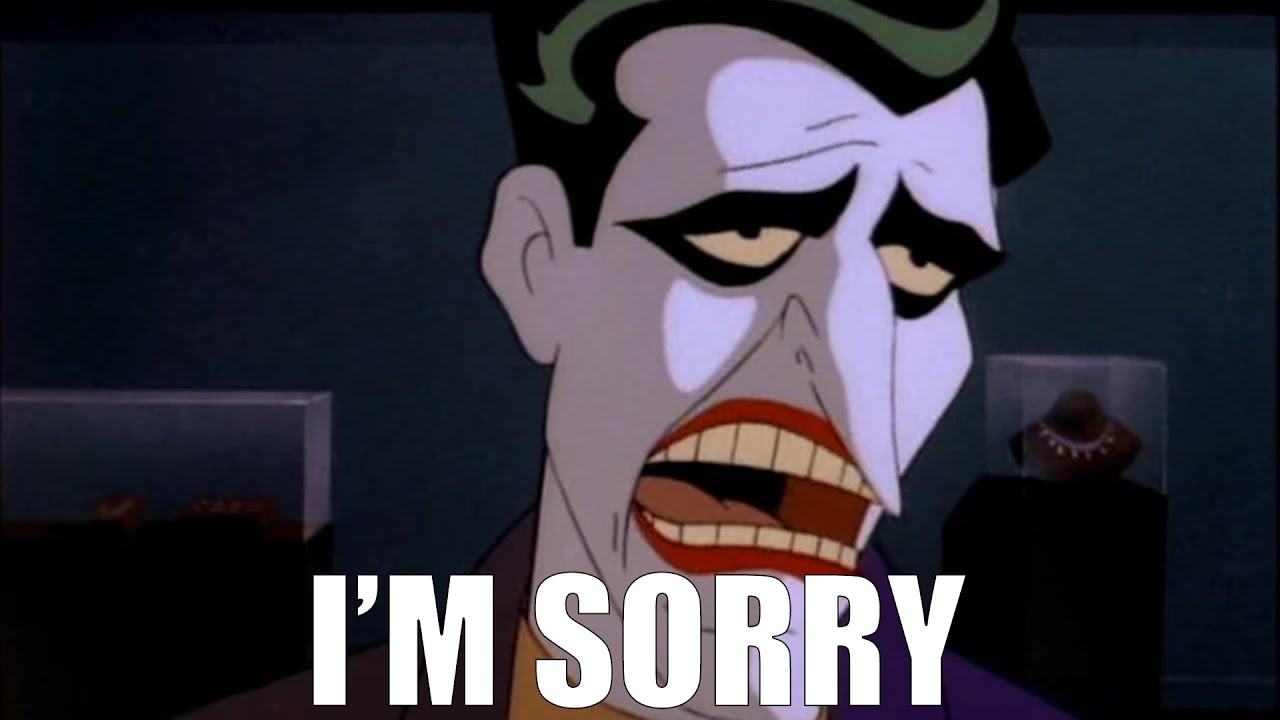 Joker's Apology - YouTube
