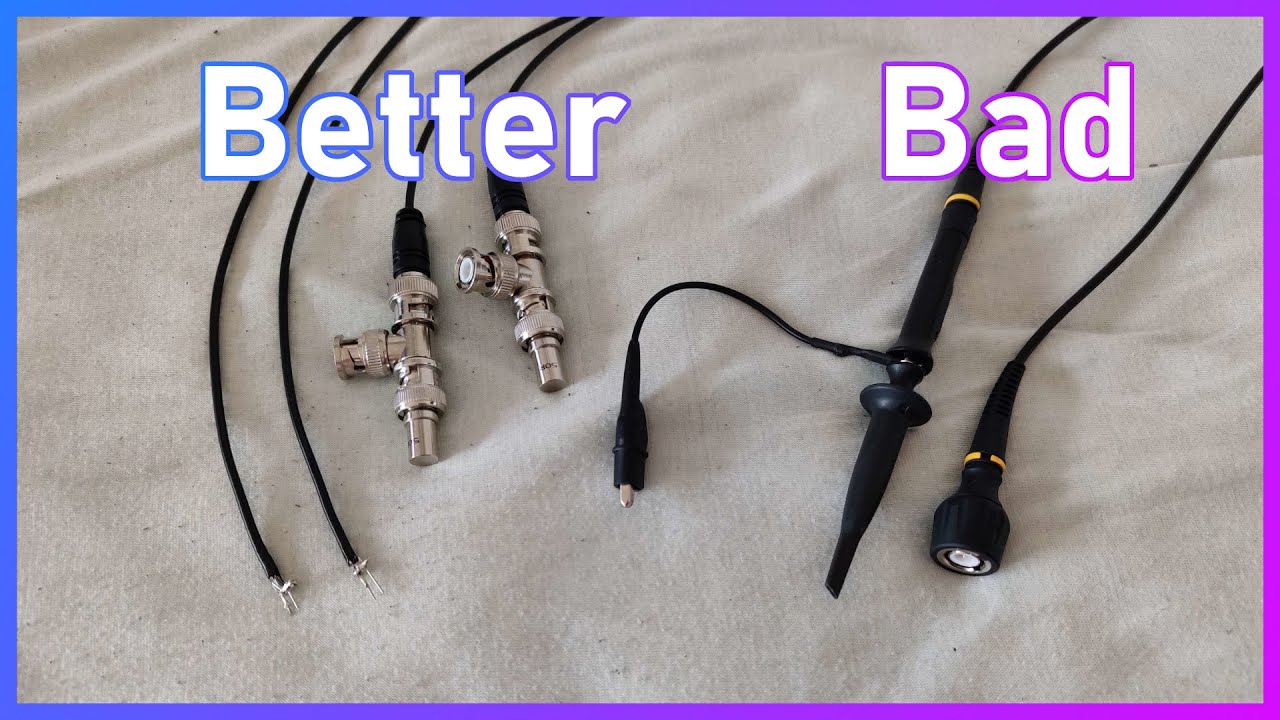 Building a more accurate Oscilloscope Probe (badly) - YouTube