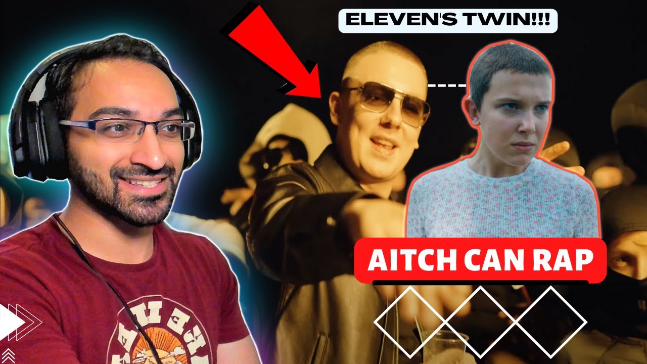 ELEVEN's Twin Can RAP!!! - AITCH - Cheque | UK Rap Reaction - YouTube
