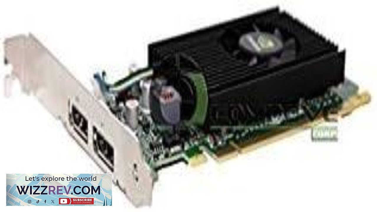HP nVidia NVS 310 Graphic Video Card Two DisplayPort Output High ...