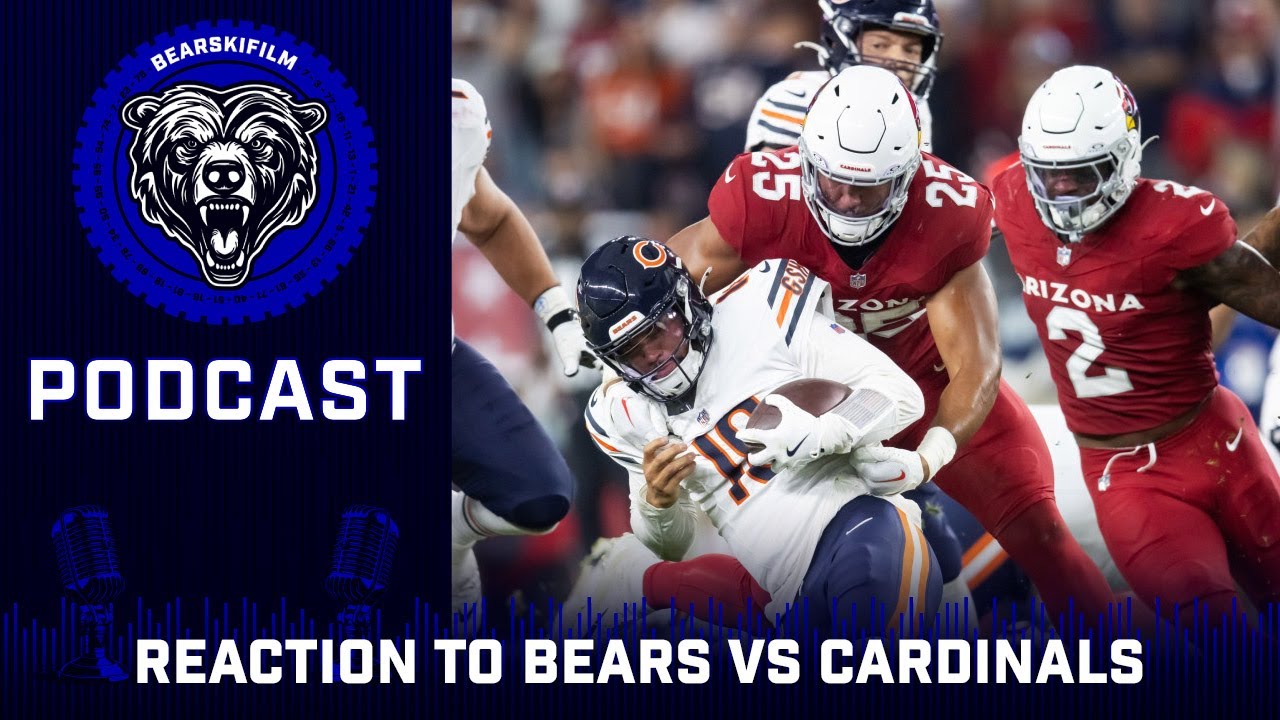 Reaction to Bears vs Cardinals || Chicago Bears Caleb Williams || Week ...