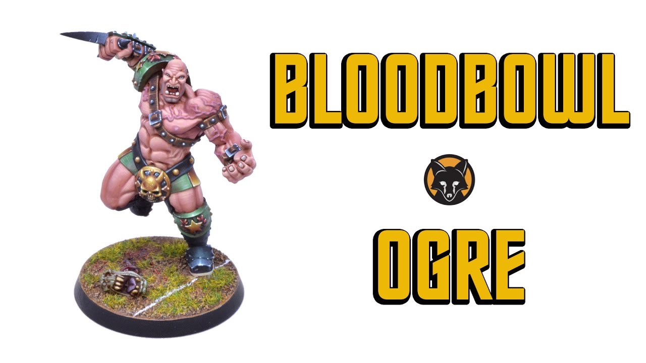 Bloodbowl Ogre Starplayer (Morg n Thorg Proxy) - Showcase - YouTube