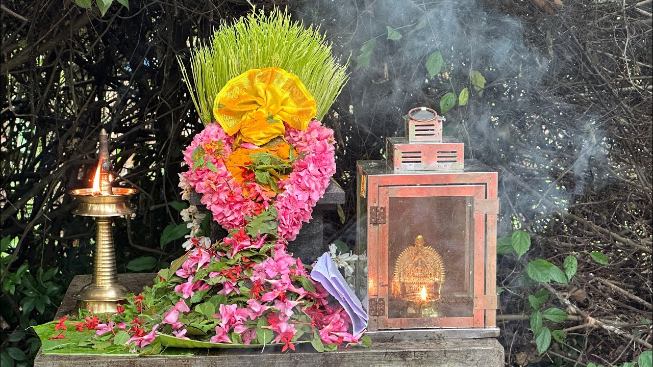 Sarpa Pooja-10/Dec/2023-Eighteenth Monthly Pooja #pooja #sarpa #naga # ...