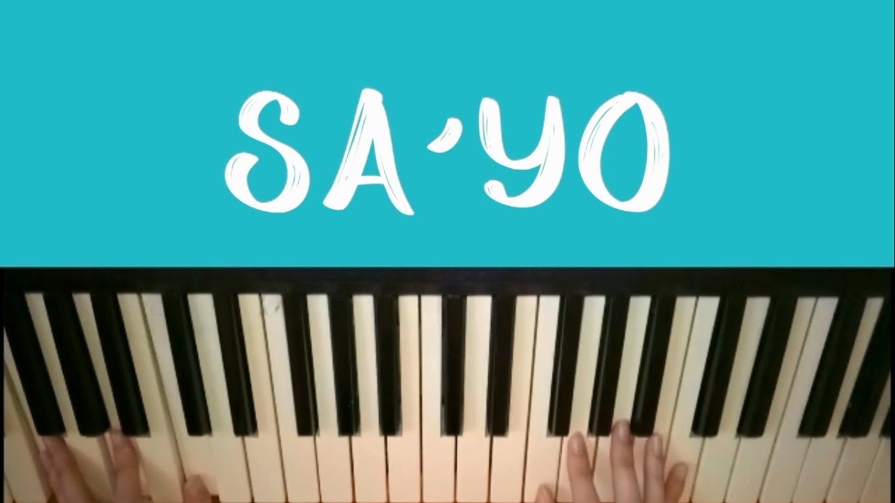 SA'YO - Silent Sanctuary || Piano Tutorial Chords - Chordify