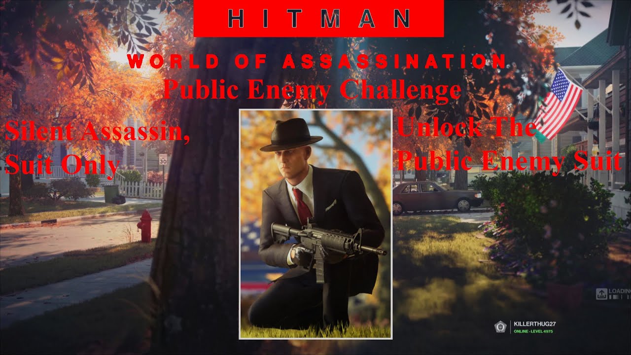 Hitman WOA: Another Life "Public Enemy" Challenge SA/SO - YouTube