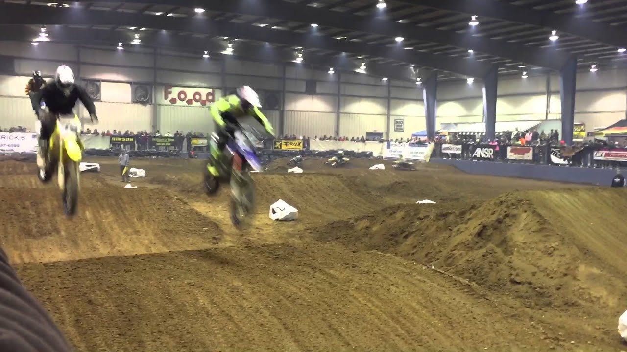 Summit Indoors MX 450A Main - No Music Just Bikes - YouTube