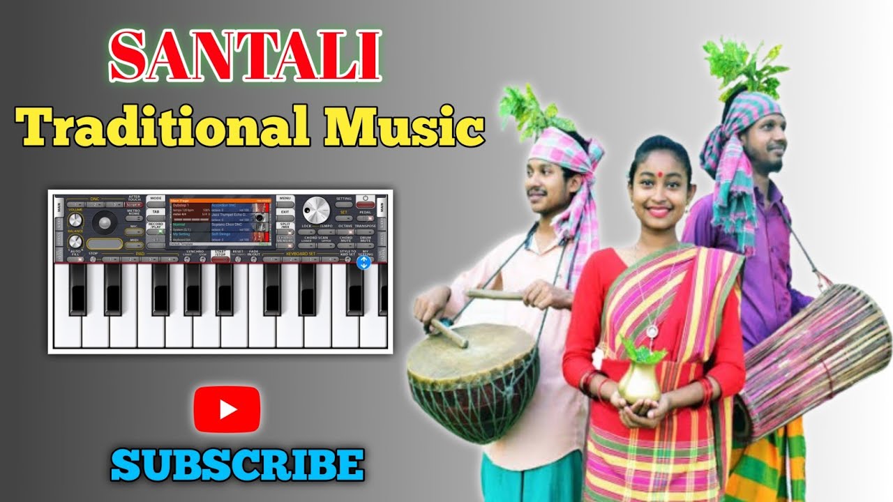 New santali instrumental video | santali instrument | Mare gate tinj ...