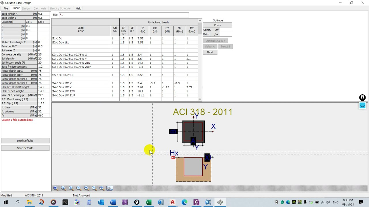 2 DESIGN OF FOUNDATION ON PROKON - YouTube