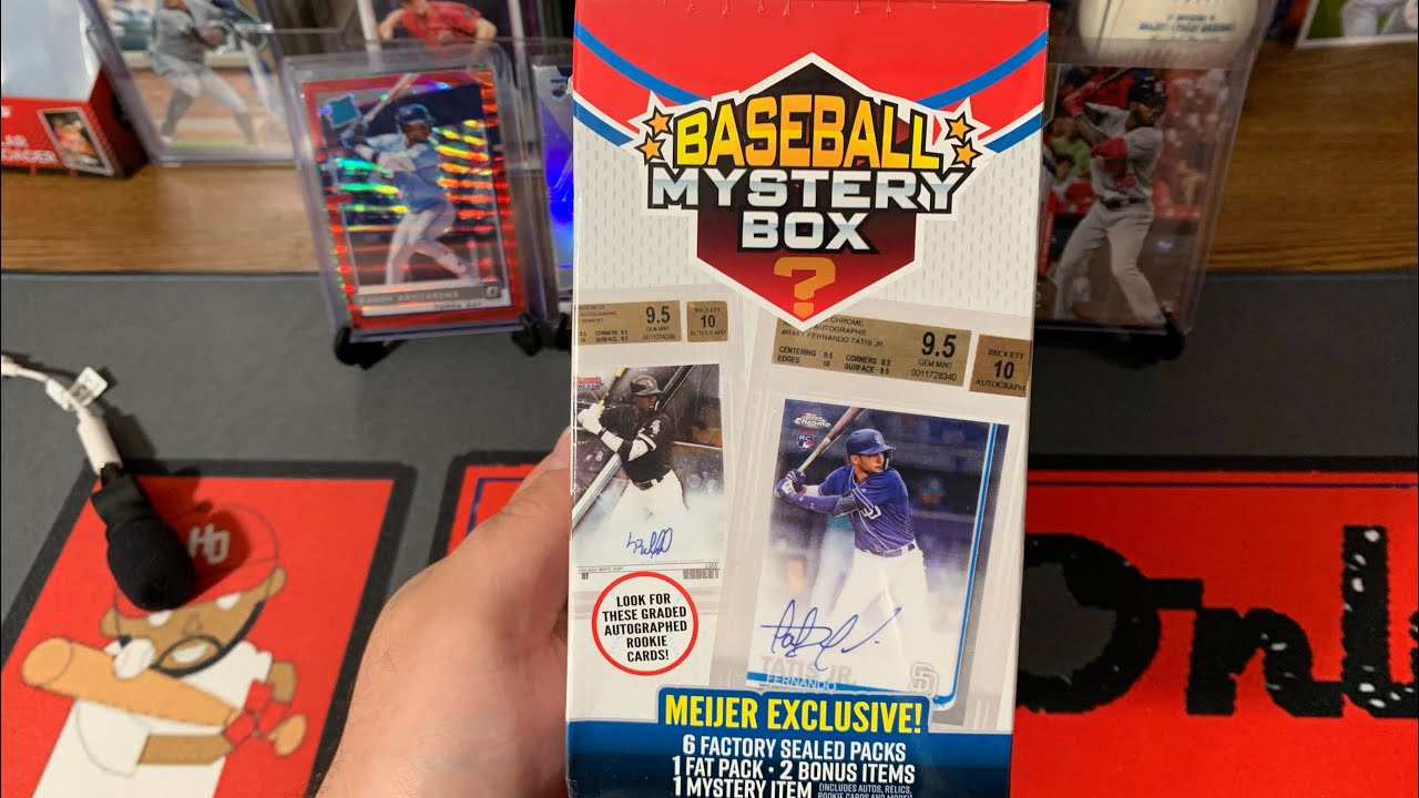 Baseball Mystery Box -(Nice Packs!) - YouTube