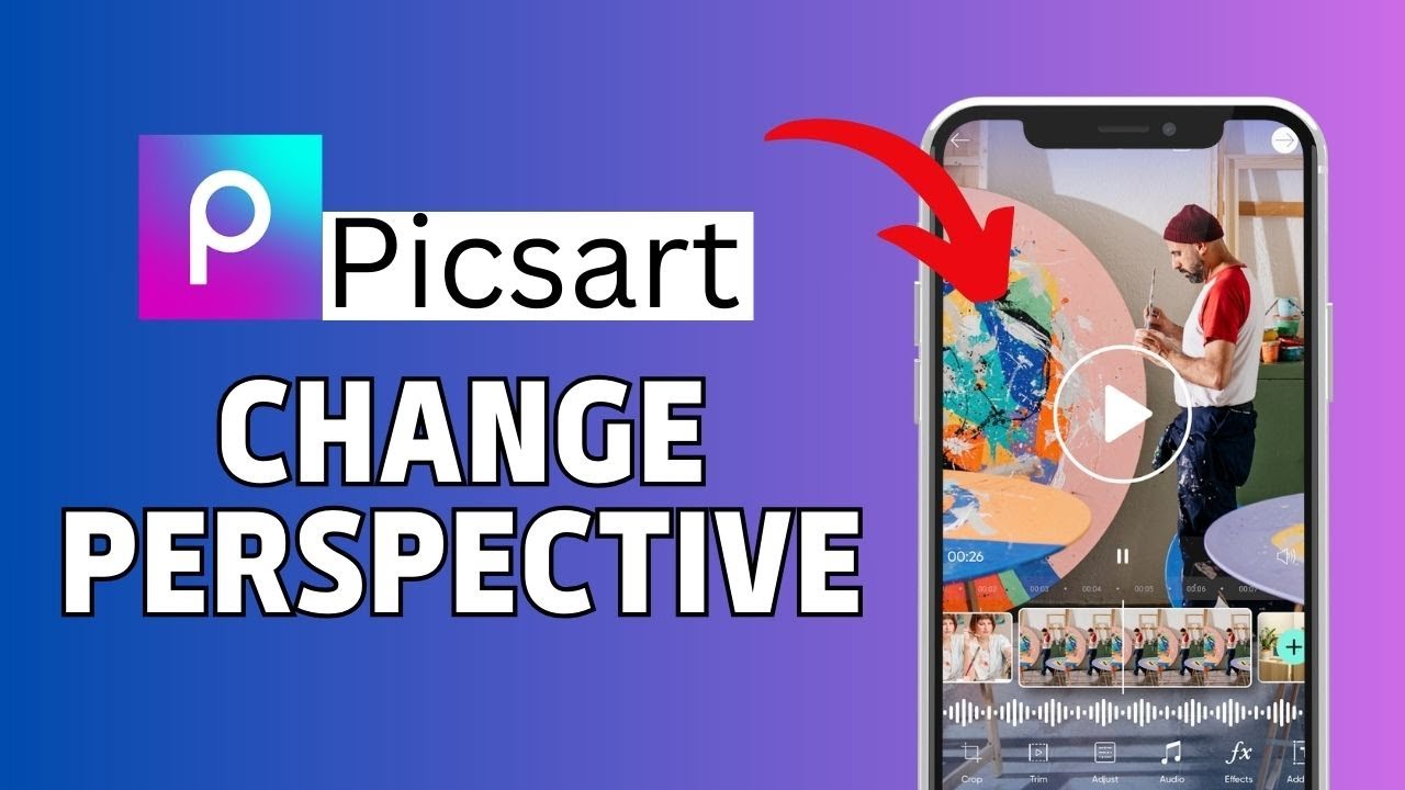 How to Change Perspective on Picsart 2024? - YouTube