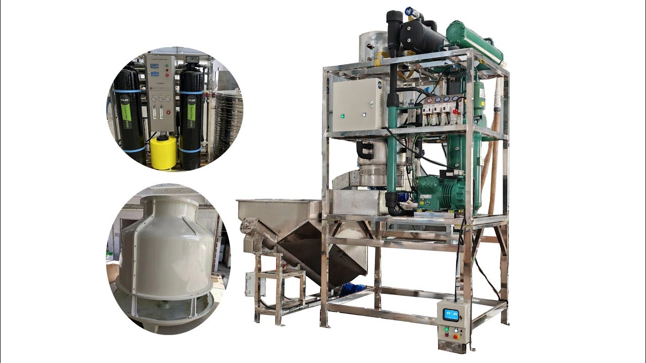 Tube Ice Factory | Ice Business | Tube Ice Plant Production Line - YouTube