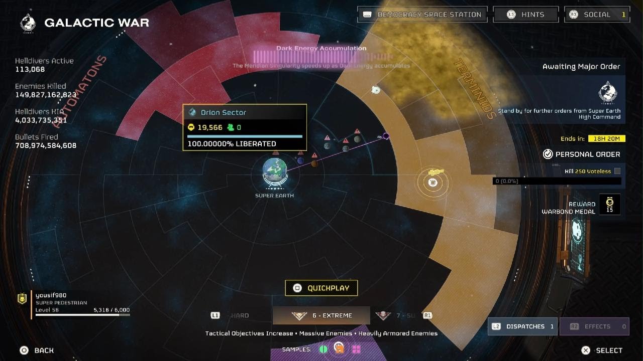 HELLDIVERS 2 Angel Venture destruction - YouTube
