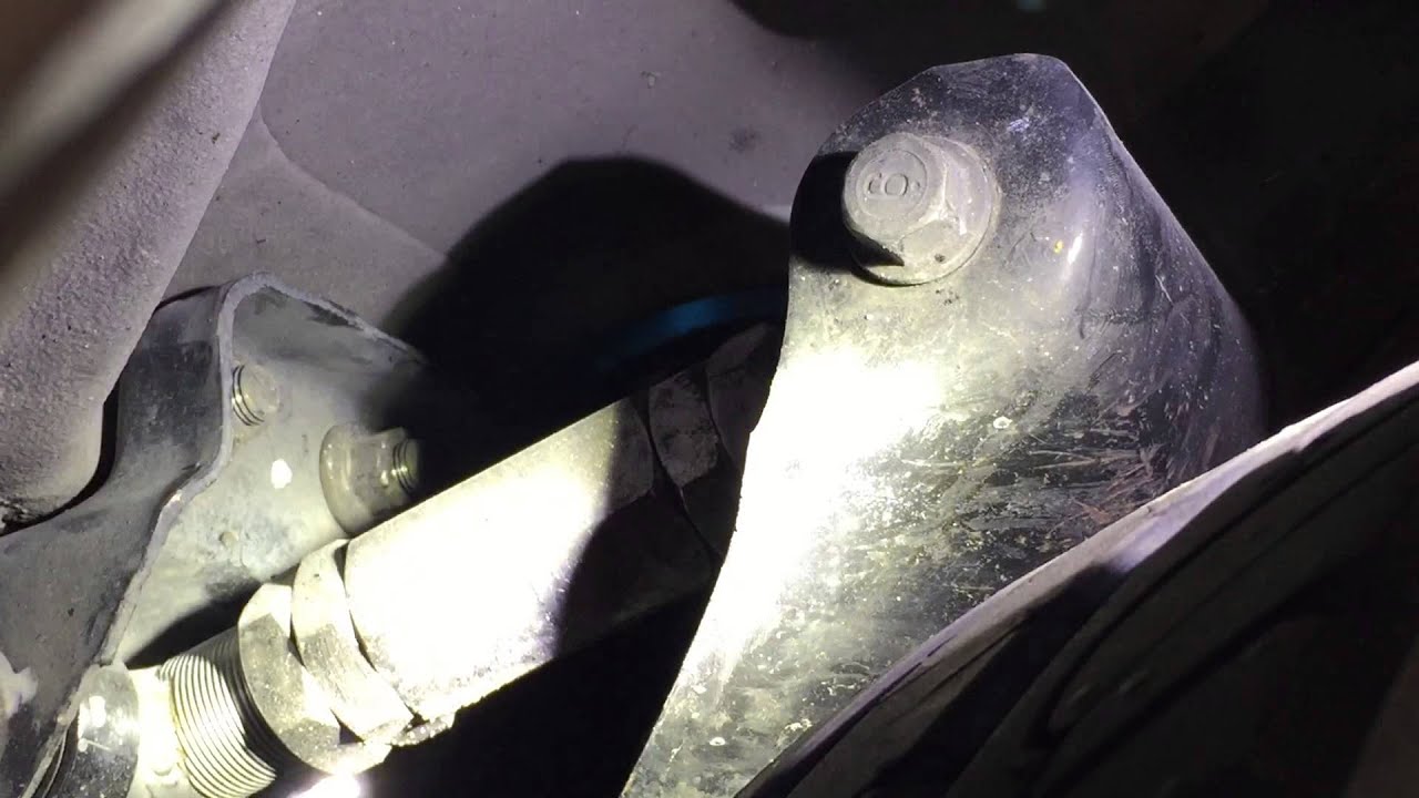 Bushing Play in upper control arm 1996 300ZX TT - YouTube