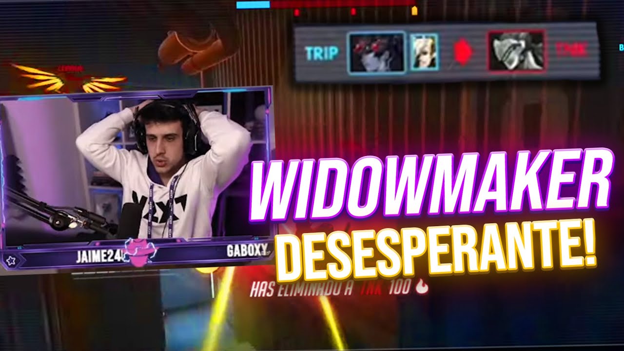 ESTA WIDOW (casi) me HUNDE la MORAL en una RANKED de OVERWATCH | Toniki ...