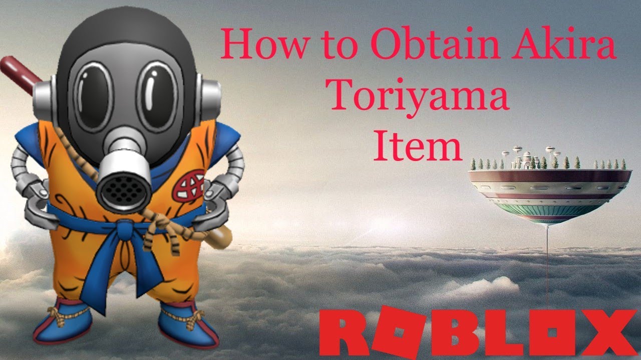 How to obtain the Akira Toriyama Shoulder Item for free in Roblox - YouTube