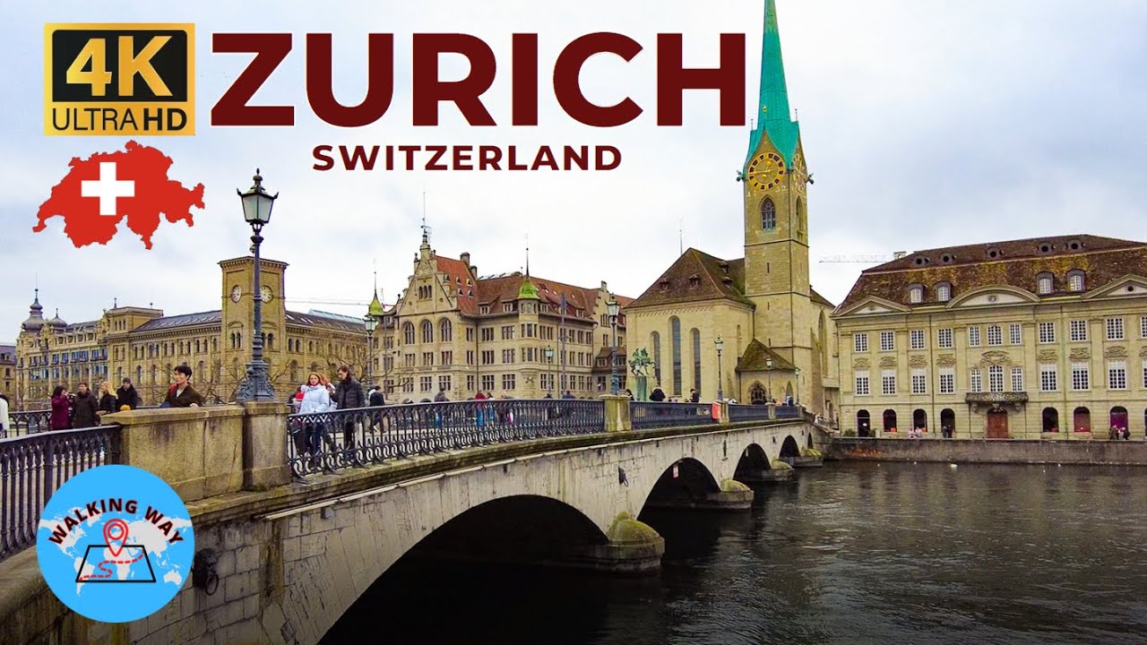 Zurich, Switzerland Walking Tour - 4K 60fps with Captions - YouTube