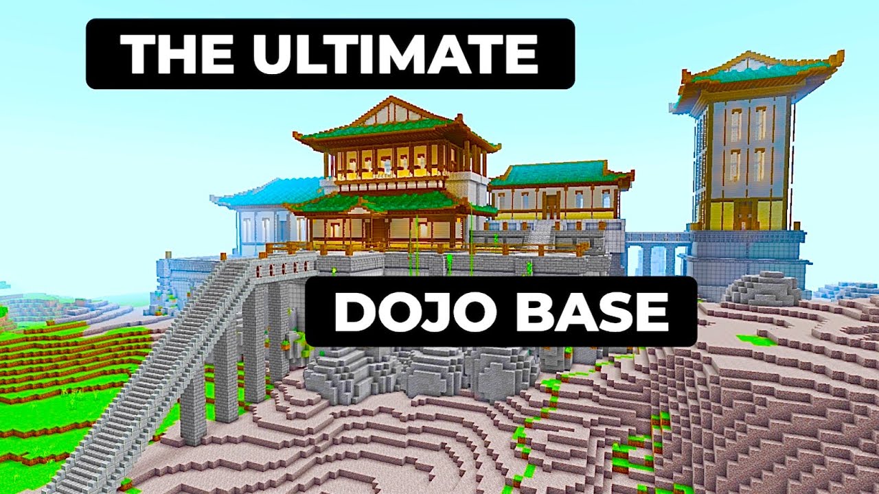 Minecraft - The Ultimate Dojo Base - YouTube