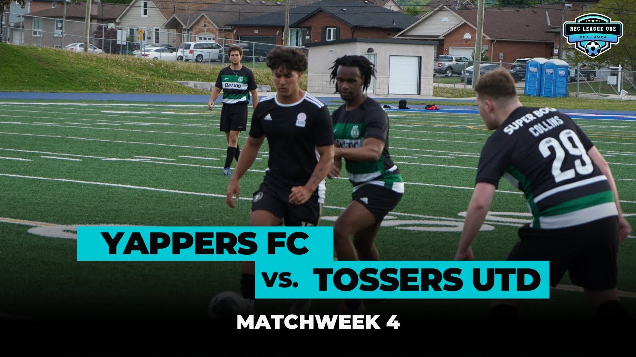 2025 SEASON MATCHWEEK 4 YAPPERS FC vs TOSSERS UTD - YouTube