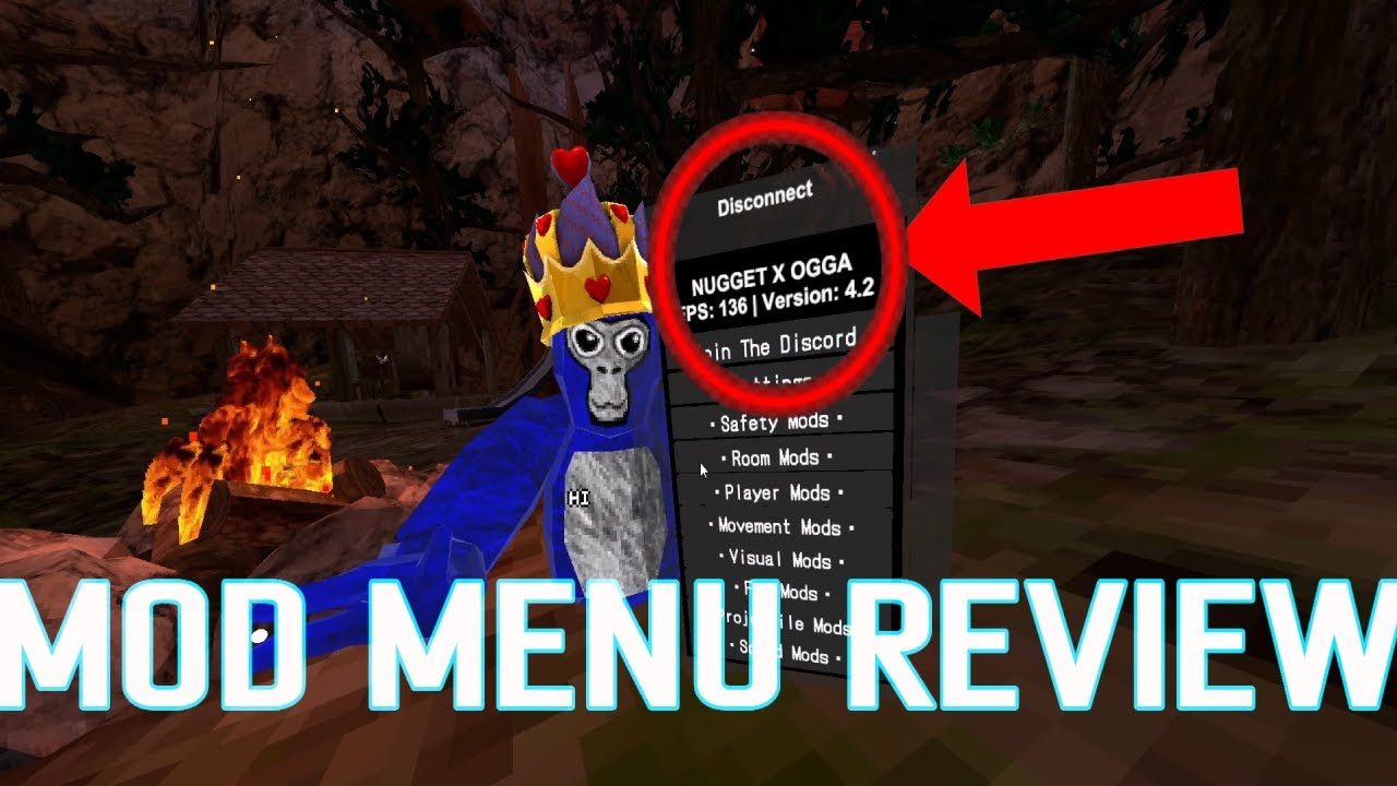 New Free Mod Menu! (Gorilla Tag VR) - YouTube