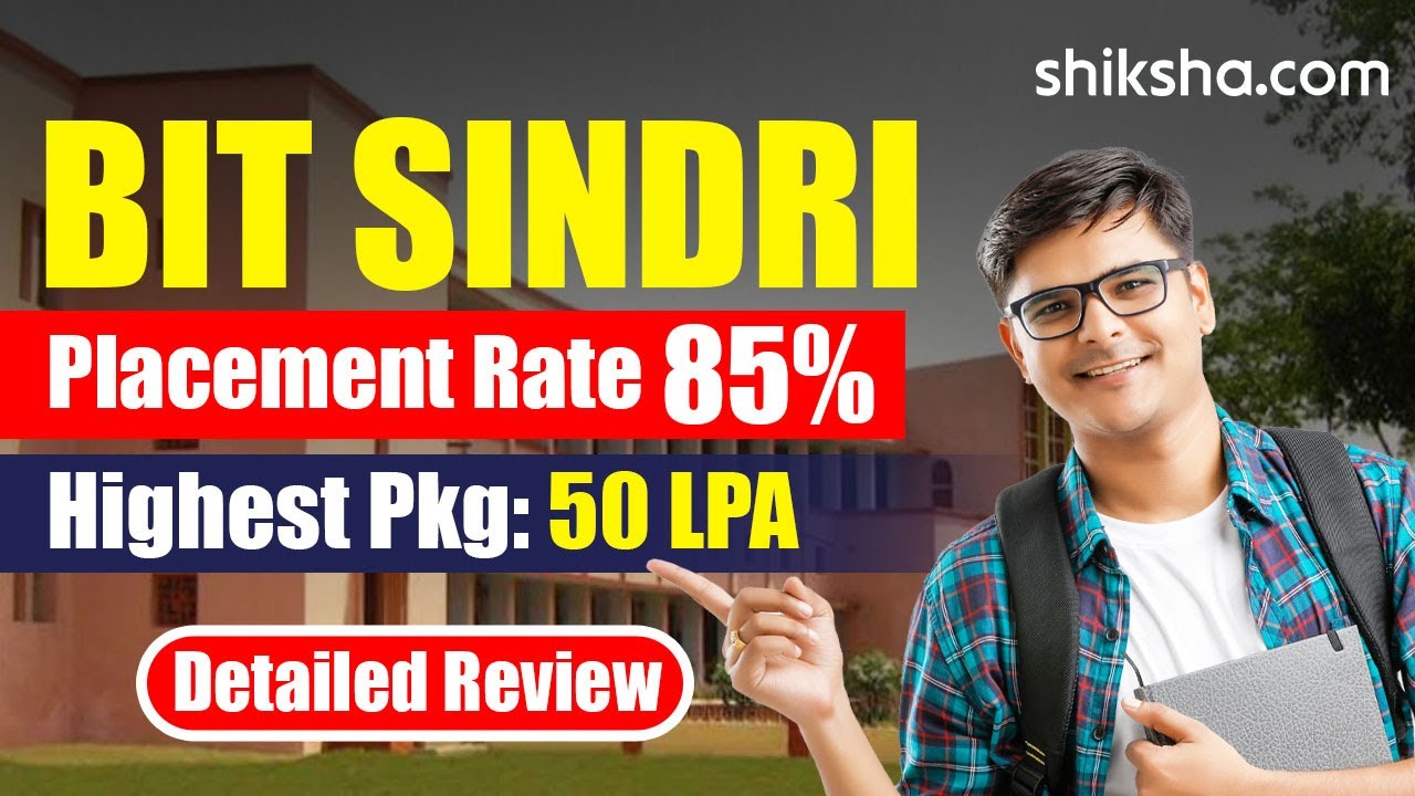 BIT Sindri Review : Placements, Cutoff, Courses, Admissions 2024, Fees - YouTube