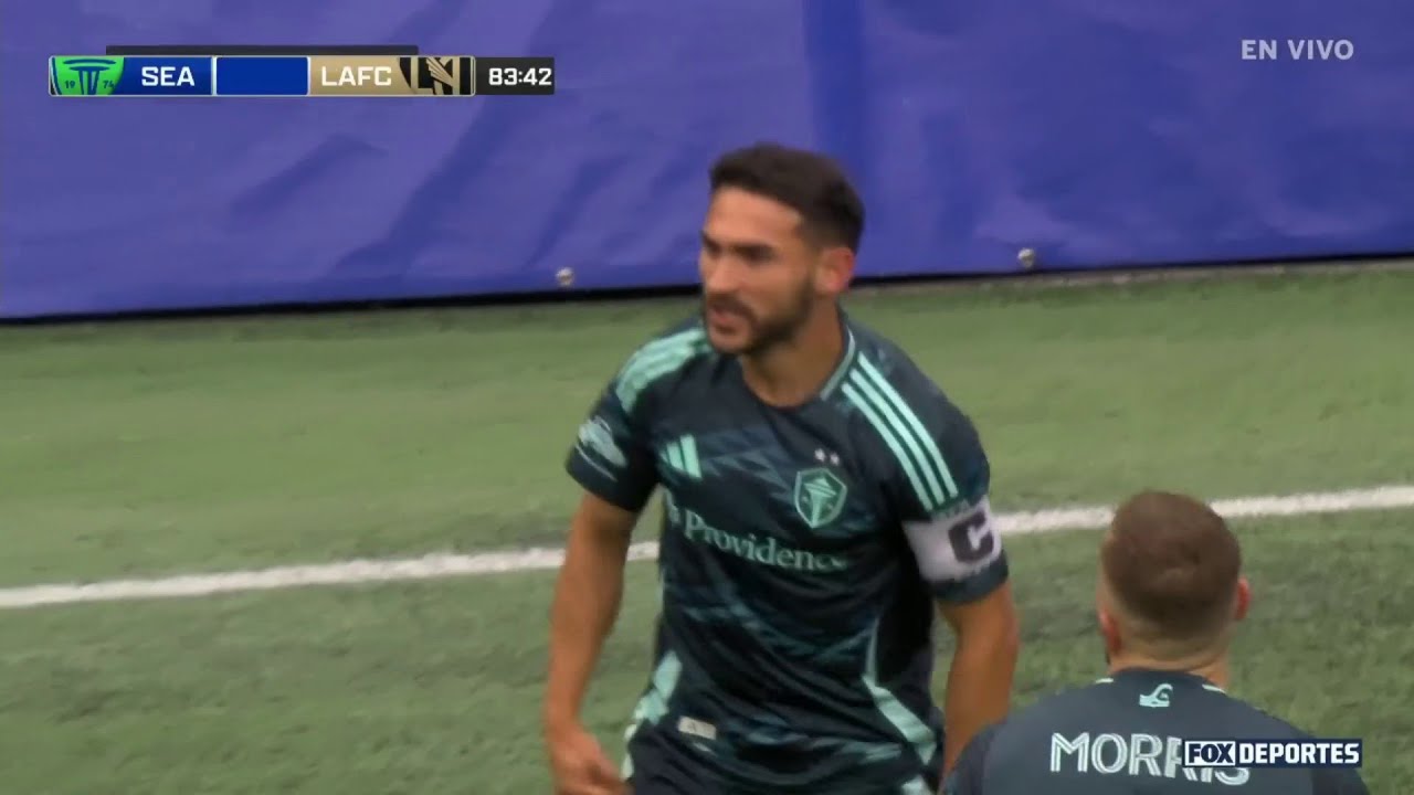 😎 GOL Christian Roldán | Seattle Sounders 4-1 LAFC | MLS 2025 - YouTube