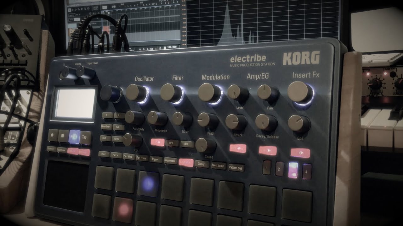 #18 korg electribe 2 [ ambient jam ] - YouTube