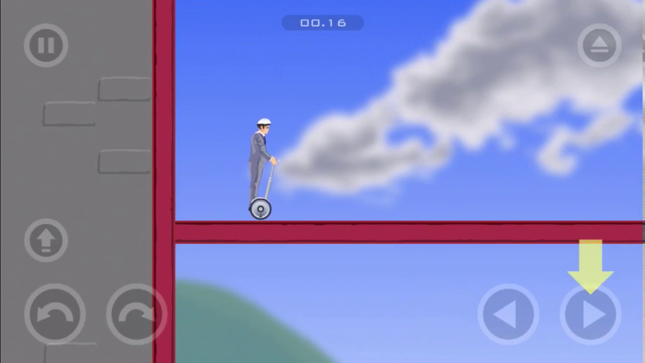 Happy Wheels IOS Segway Guy Level 1 Tutorial - YouTube
