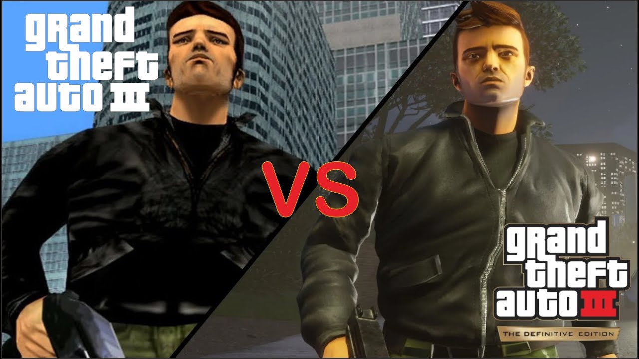 GTA 3 vs GTA 3 Definitive Edition Graphics Comparison - YouTube