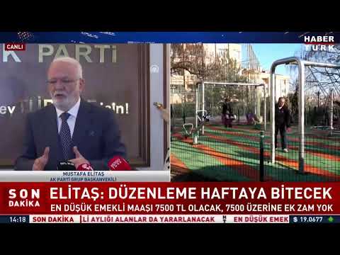 #CANLI - AK Parti Grup Başkanvekili Mustafa Elitaş açıklama yapıyor