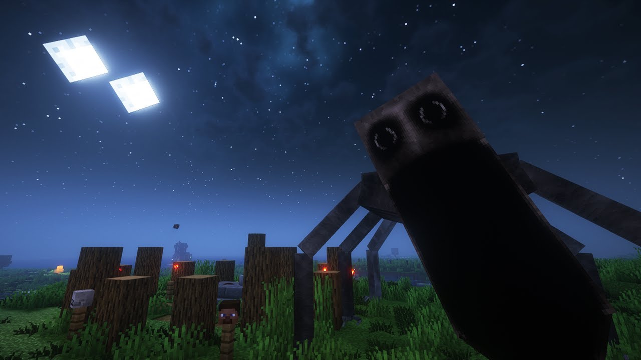 Minecraft's NEW Most Terrifying mod!! the Imitators! Minecraft Horrors ...