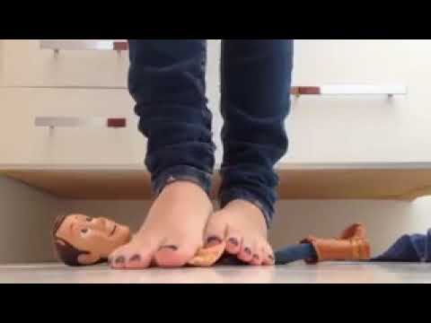 Australian Girl HomeAlone Tramples Her Toy