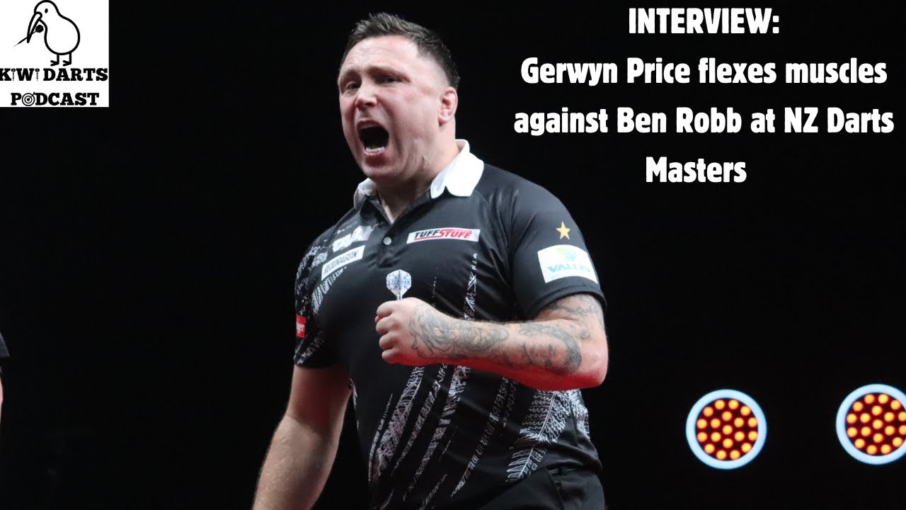 NZ DARTS MASTERS: Gerwyn Price makes statement against Ben Robb - YouTube