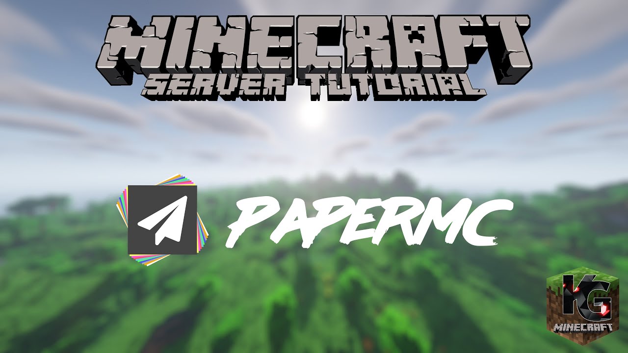 Hướng dẫn tạo minecraft server 1.18.1 || PaperMC Server - YouTube