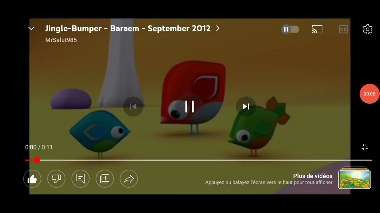 (EXTENDED) baraem peacock ident (2011-2015?) - YouTube