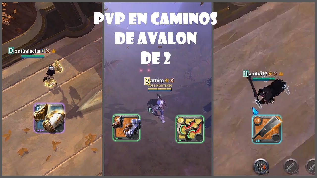 Matando Gente De a Dos En Caminos De Avalon - ALBION ONLINE - YouTube
